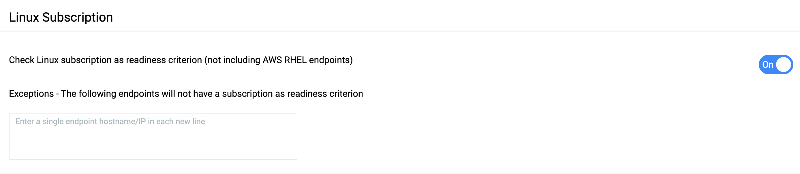 Endpoint Readiness Settings – JetPatch