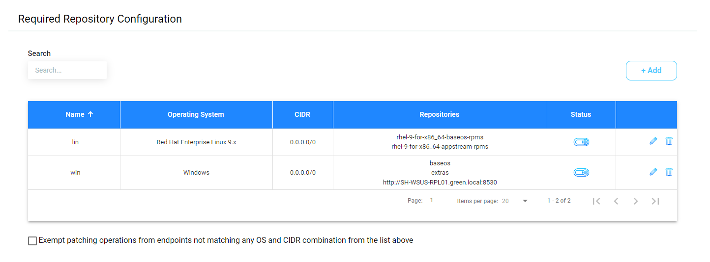 Endpoint Readiness Settings – JetPatch