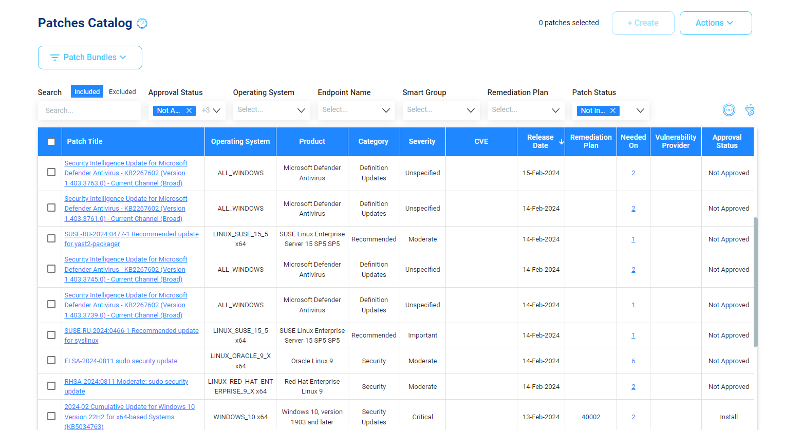 Patches Catalog – JetPatch