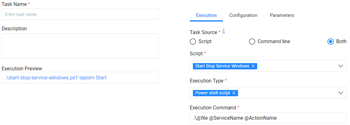 Creating A Startstop Service Task Windowslinuxsolaris Jetpatch