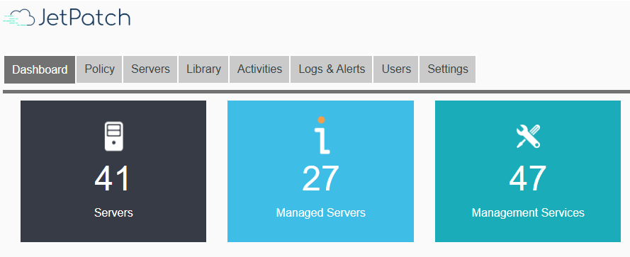 The Dashboard – JetPatch